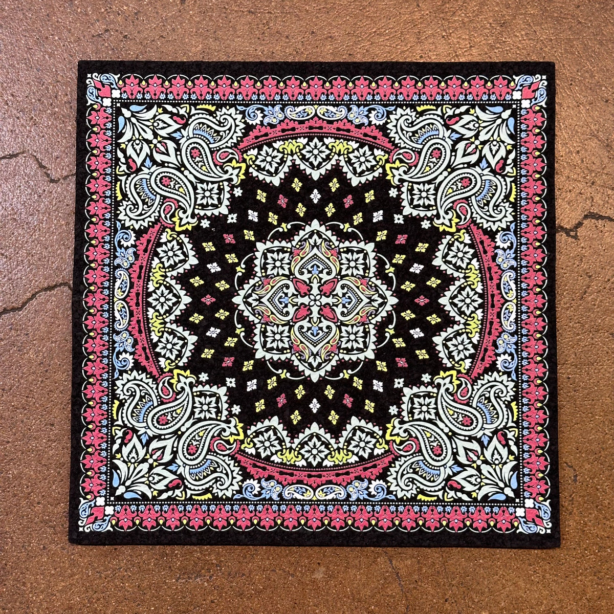 "Paisley Mosaic" Mood Mat from Mood Mats – Art Dogs Glass Shop