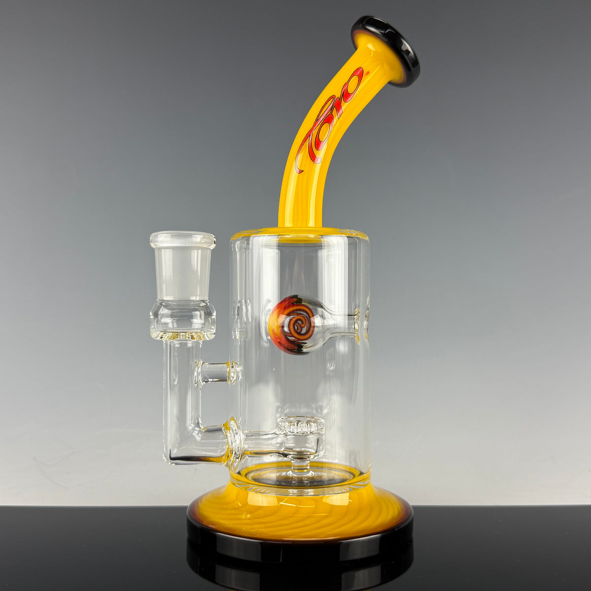 "Yellow, Red, Black" (Full Color) Jet Ball by Toro Glass – Art Dogs ...