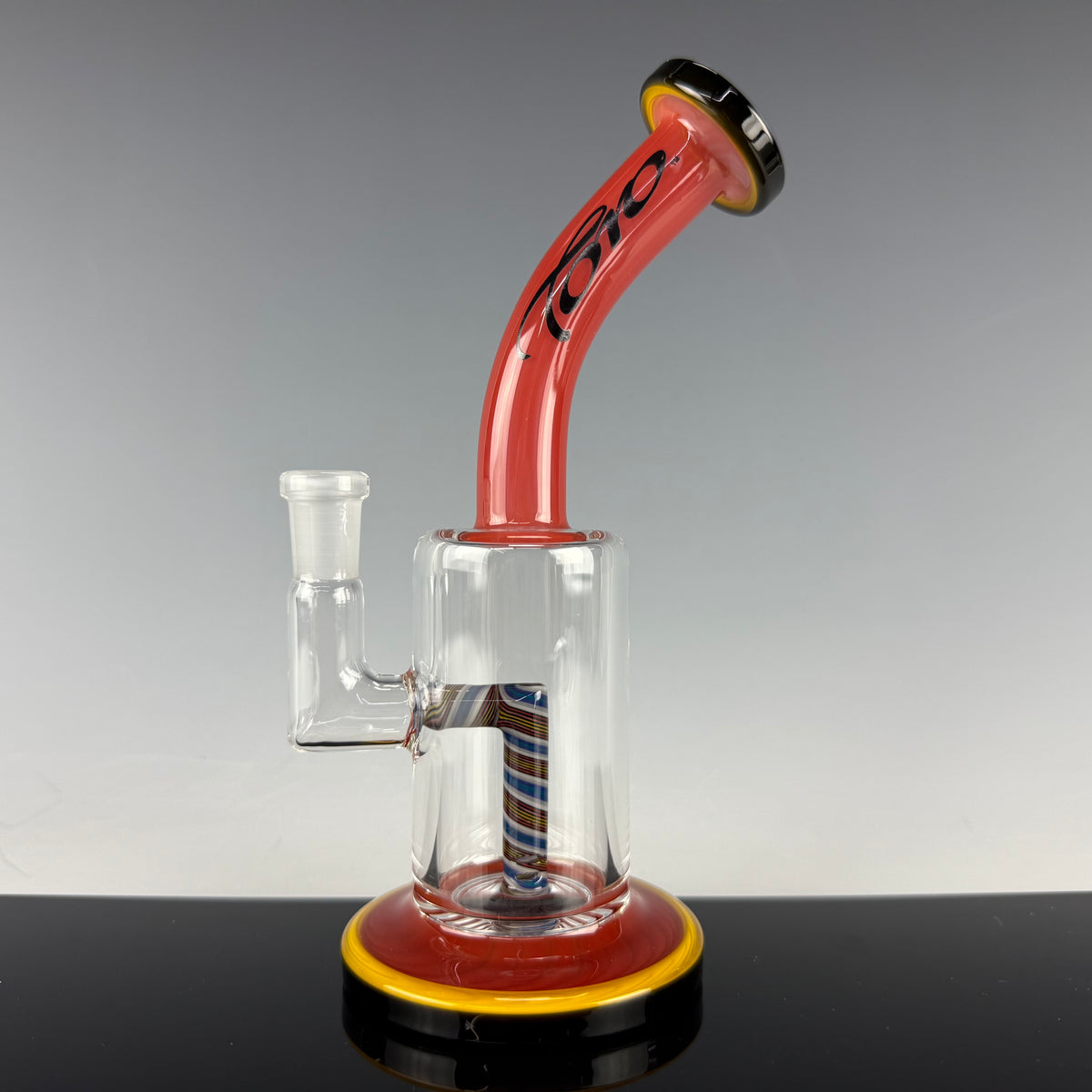"Red & Yellow Crayon" (Full Color) Macro by Toro Glass – Art Dogs Glass ...