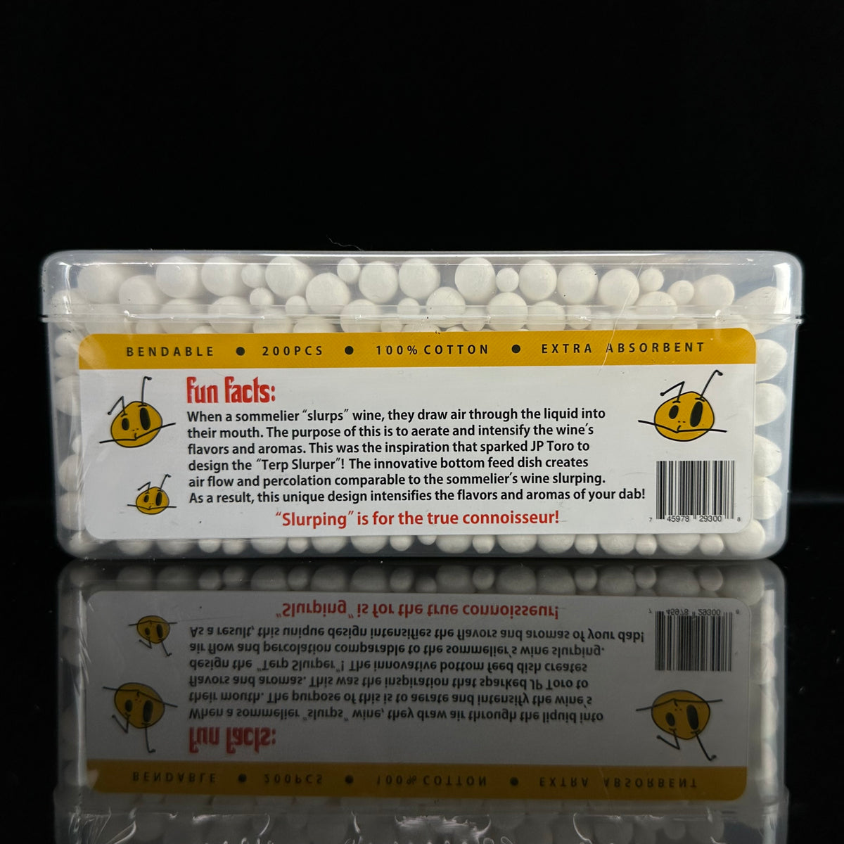 Slurper Mops (200 pc) by Glob Mops – Art Dogs Glass Shop