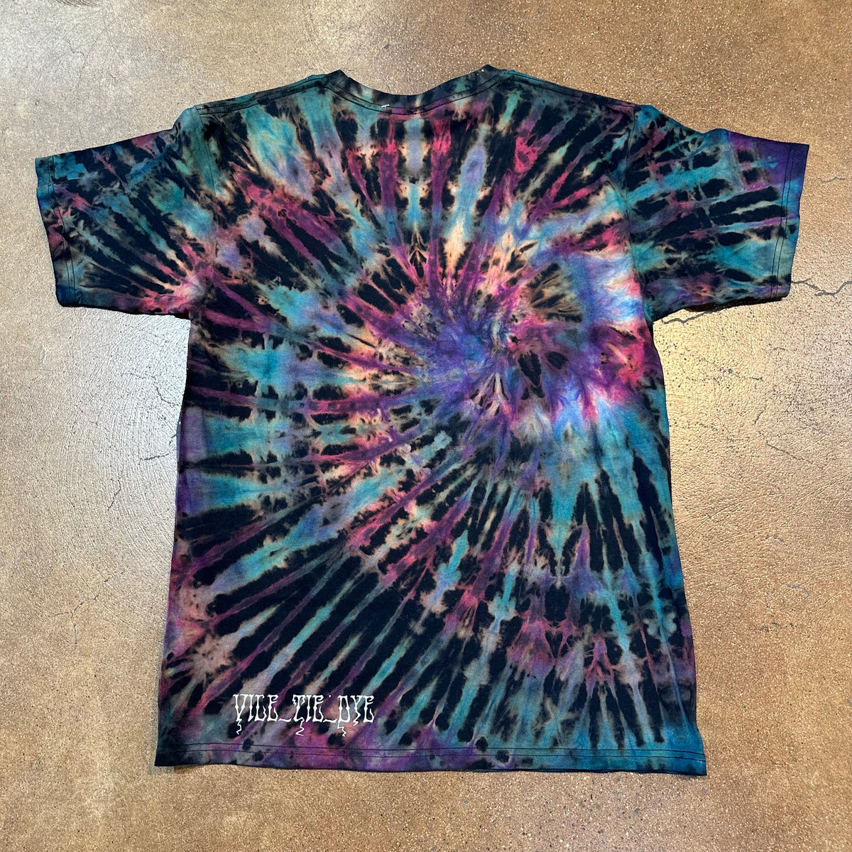 "Def Leppard" Tie Dye by Vile Tie Dyes – Art Dogs Glass Shop