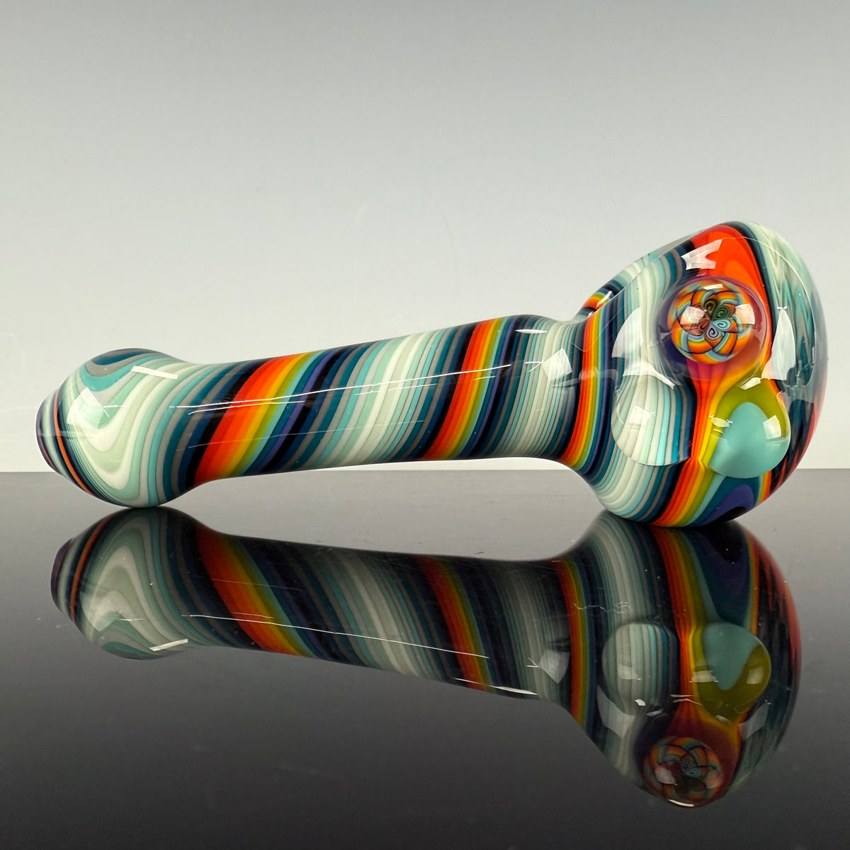 Heady Spoon #5 by KJH Glass – Art Dogs Glass Shop