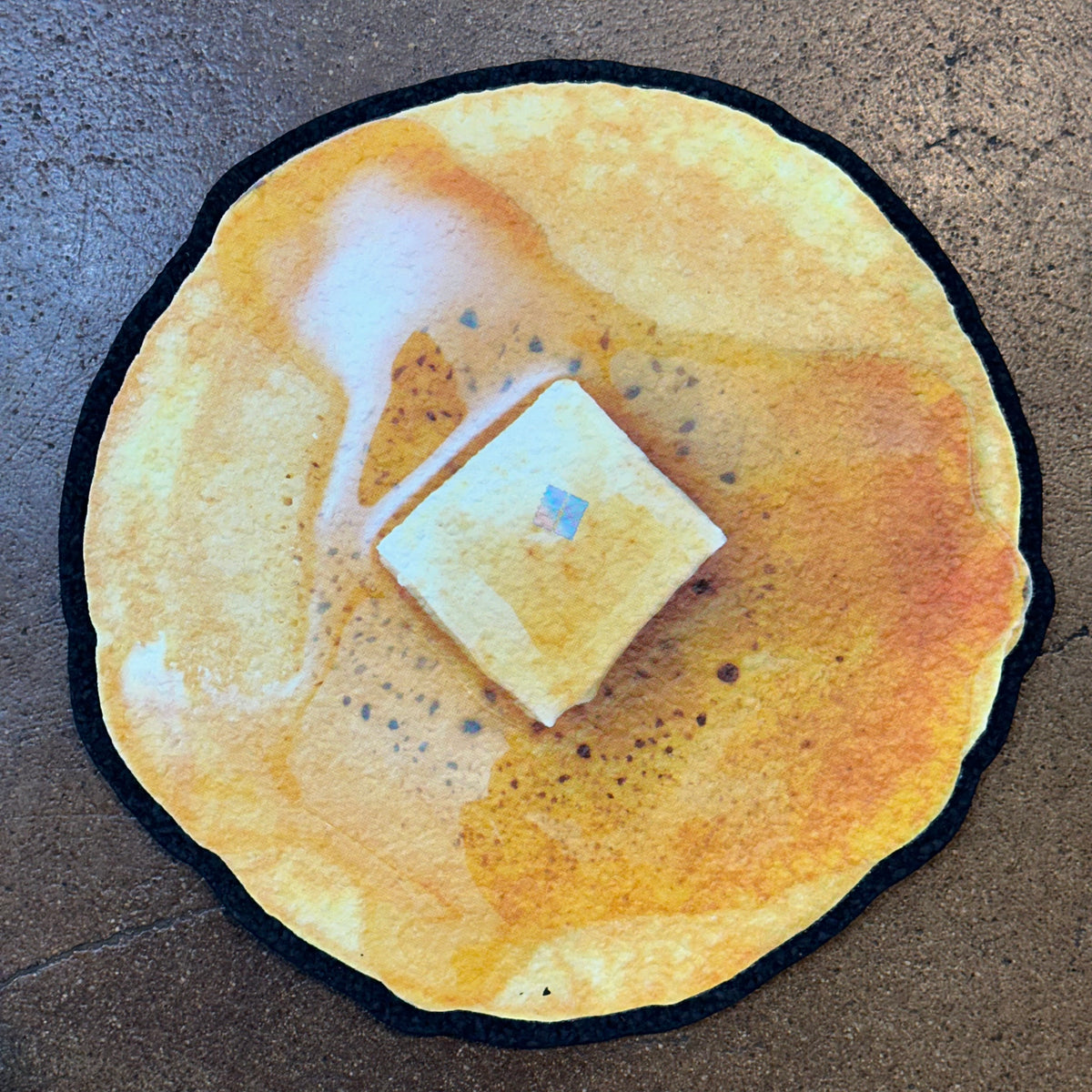 "Pancake & Acid" Mood Mat from Mood Mats – Art Dogs Glass Shop