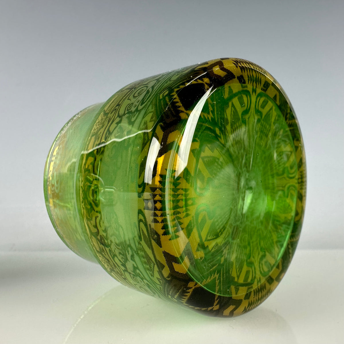 Green Spinner Cap & Jar Set by Mothership Glass – Art Dogs Glass Shop