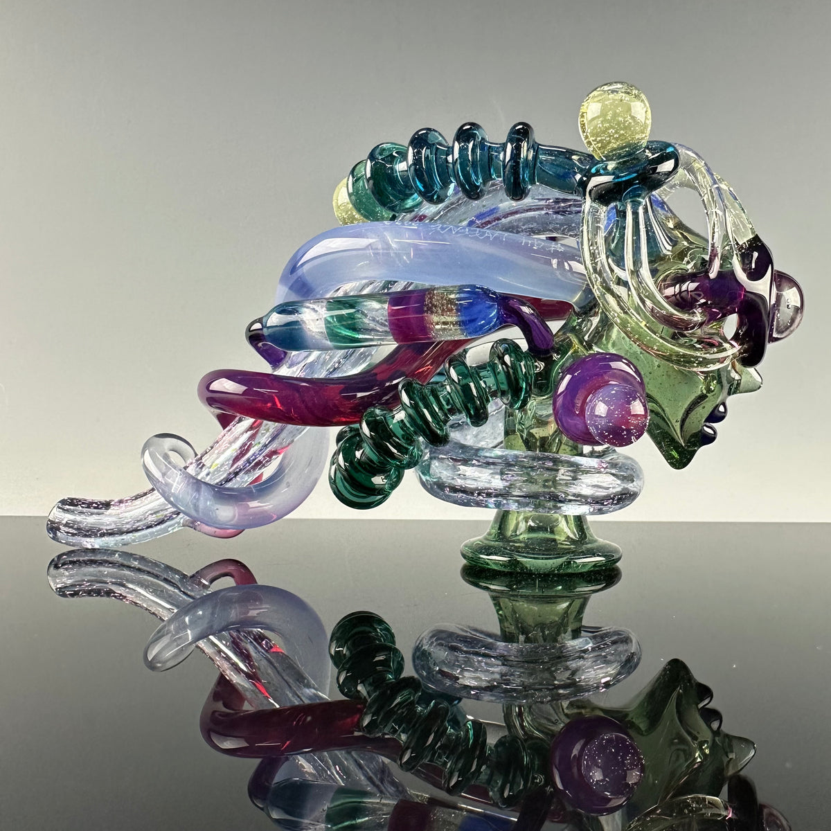 Cyborg Headlock #94 by LaceFace Glass – Art Dogs Glass Shop