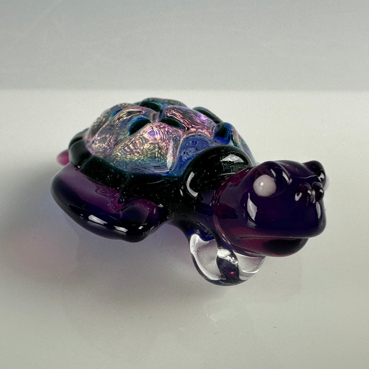 Dichroic & Telemagenta Sea Turtle Pendant by Turtle Time Glass – Art ...