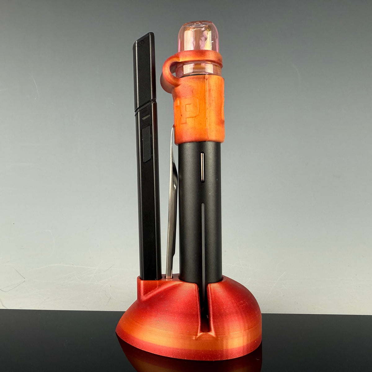 "Sunset" Pivot Neuralizer + Silicone, Tether, XL Stand by One Trick Po ...