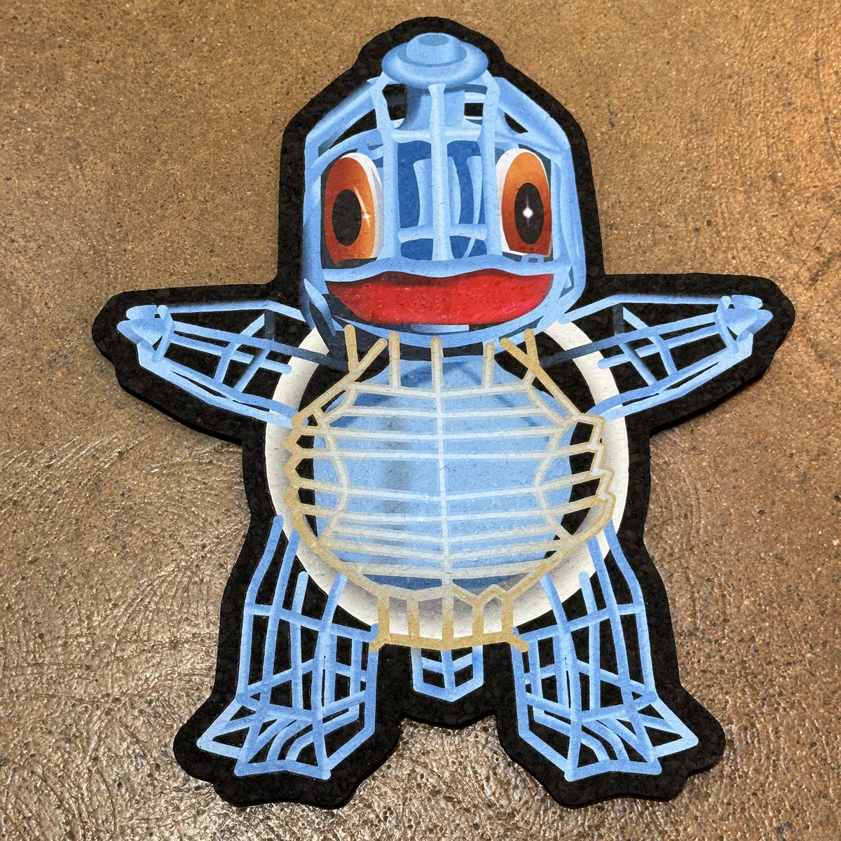 "Squirtle" from Kid Glass X Mood Mats – Art Dogs Glass Shop