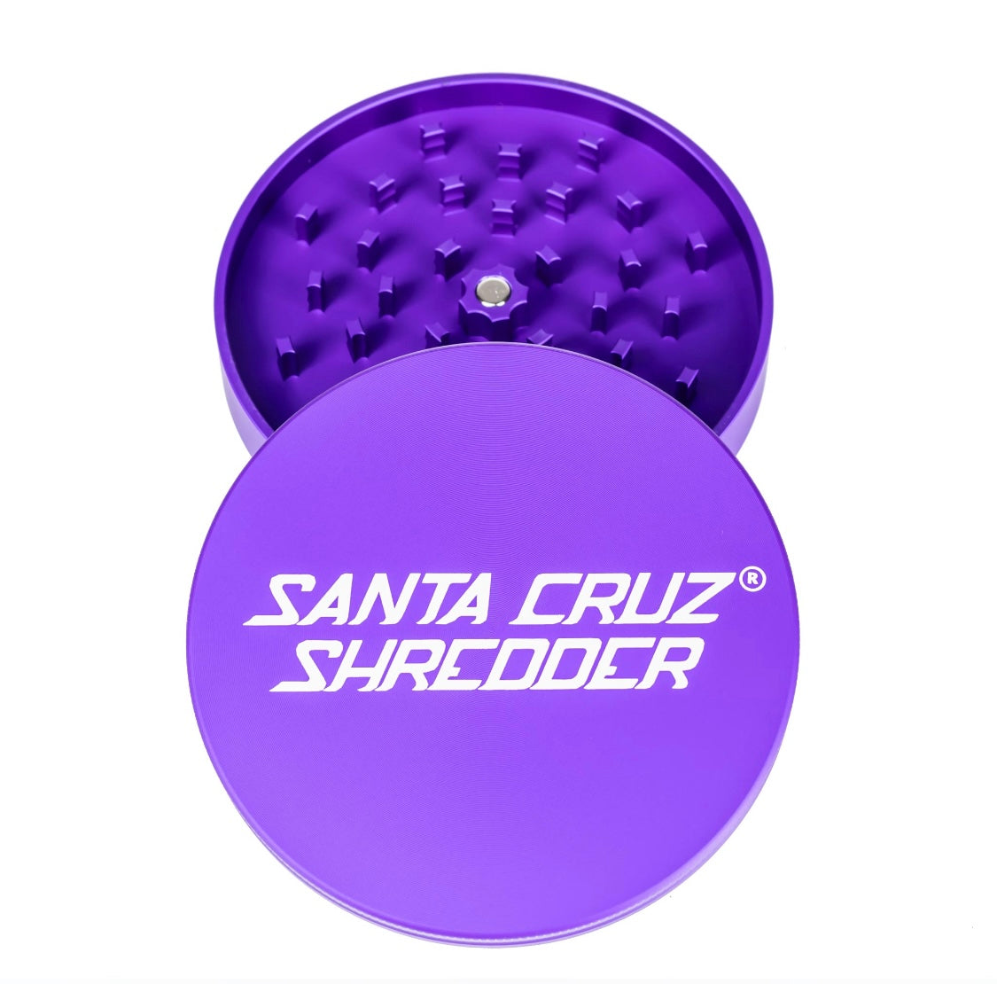 Large 2-Piece Shredder by Santa Cruz Shredder – Art Dogs Glass Shop