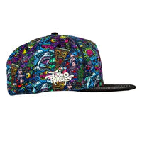 Jimbo Phillips Montage Snapback Hat by Grassroots – Art Dogs Glass Shop