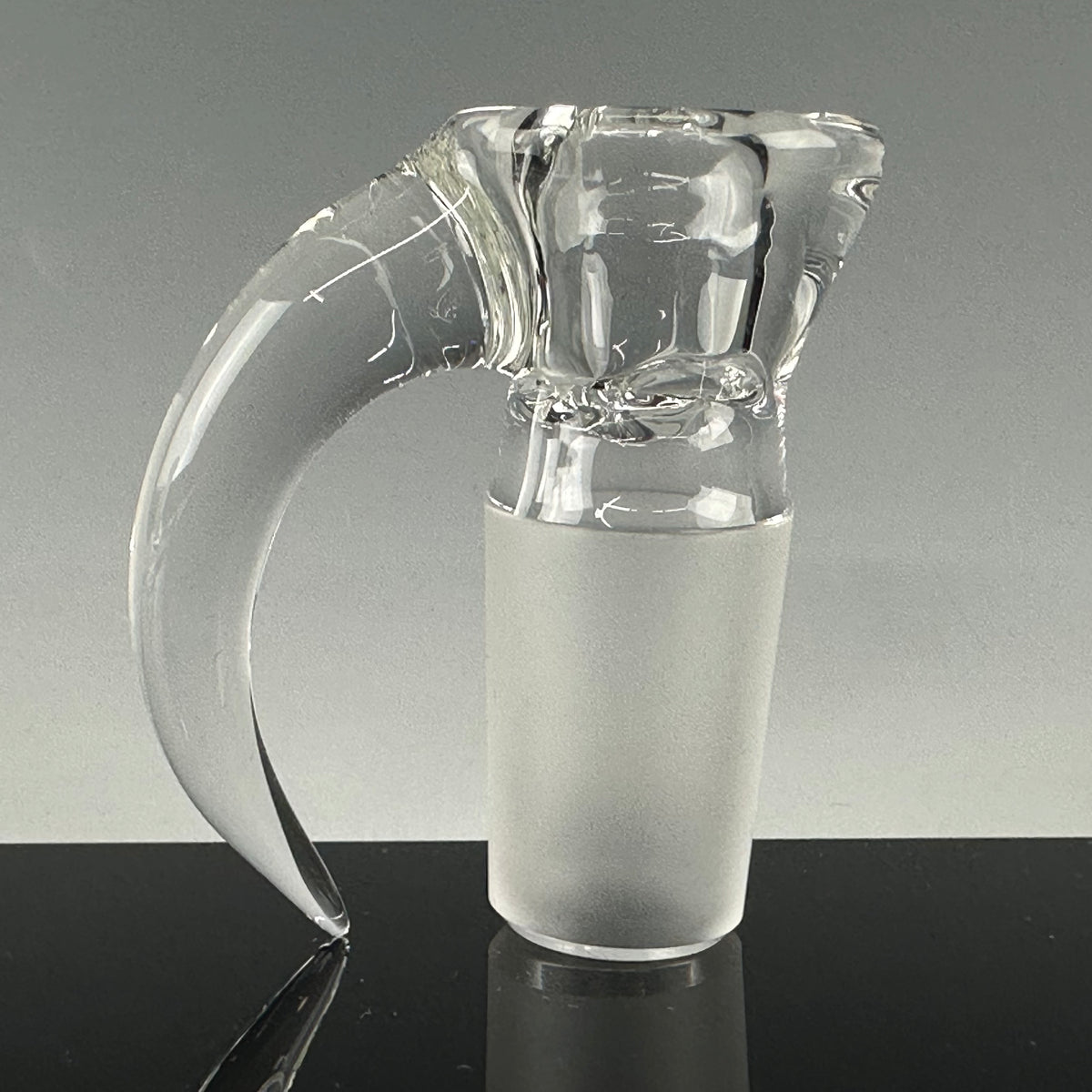 Clear 3 hole 18mm Slide by Moose Glass – Art Dogs Glass Shop