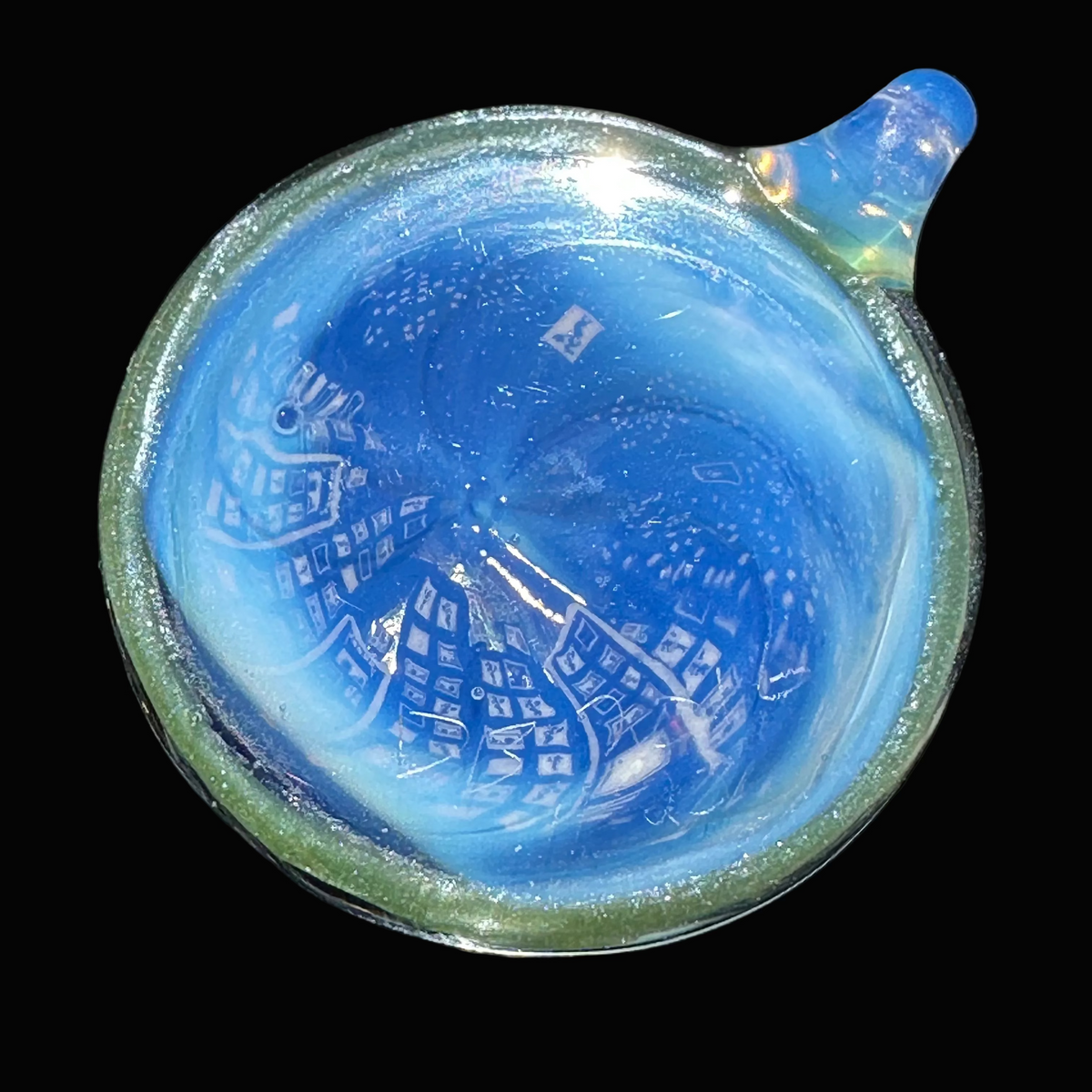 "City Skyline" Pendant by Piper Dan – Art Dogs Glass Shop