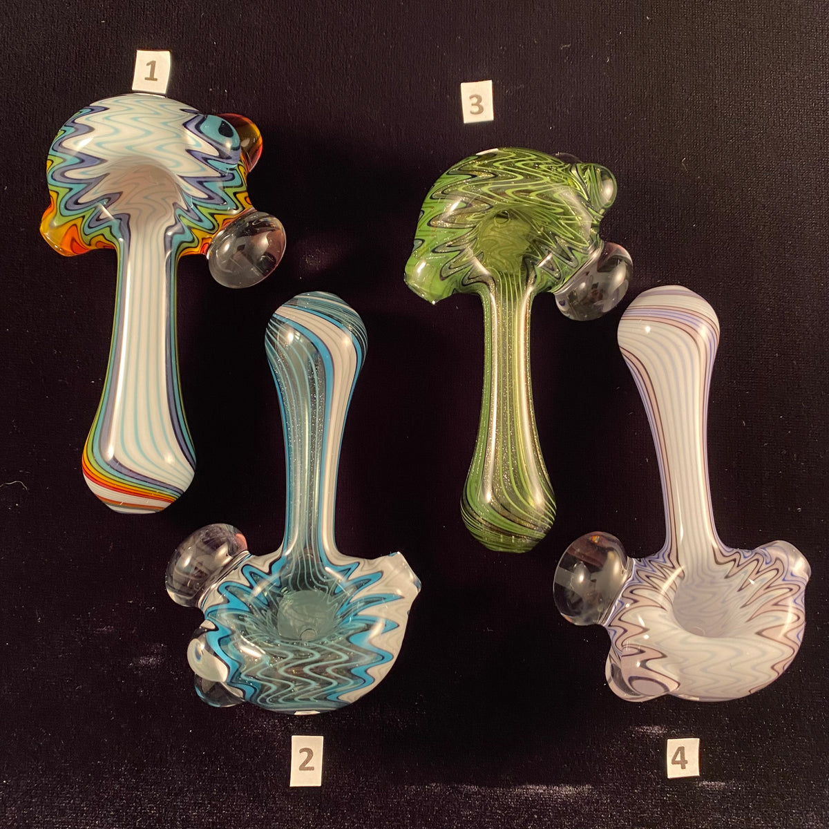 Reversal Spoon by Sean Sanders – Art Dogs Glass Shop