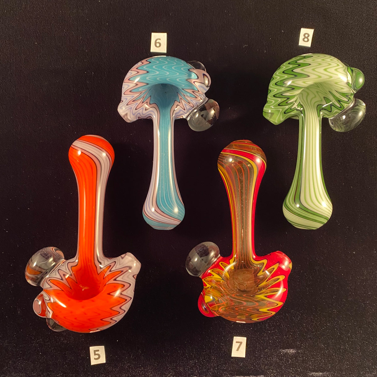 Reversal Spoon by Sean Sanders – Art Dogs Glass Shop